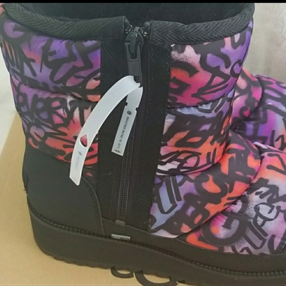 UGG | Shoes | Ugg Graffiti Waterproof Boots | Poshmark